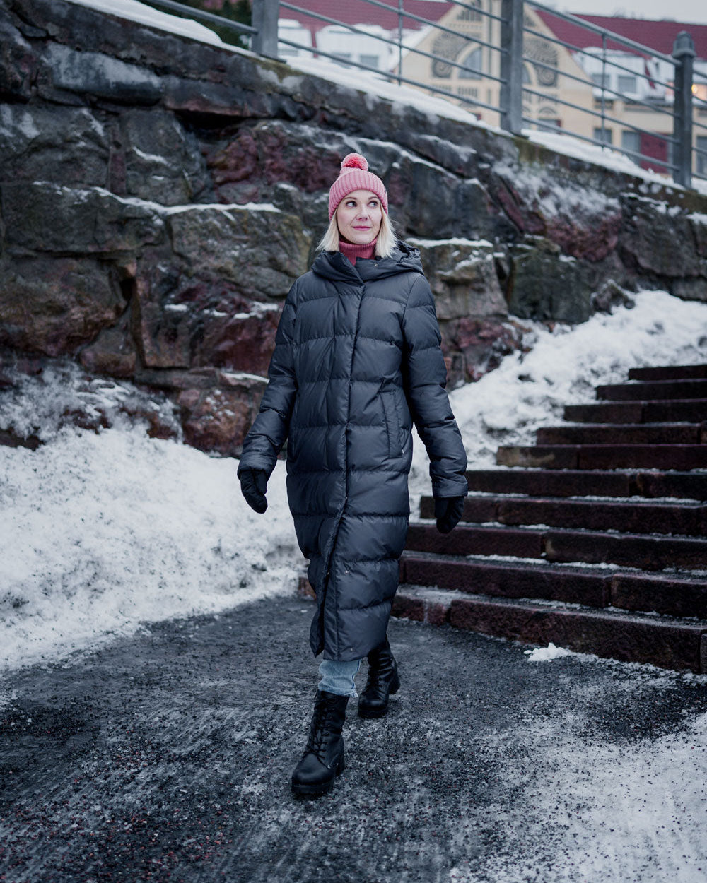 Blanka-untuvatakki laava